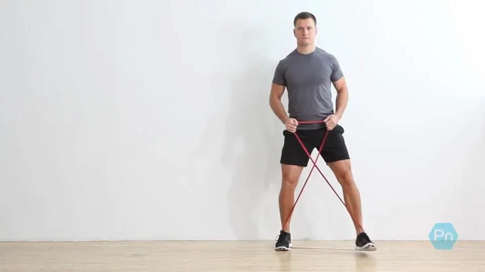 X-Band Box Walk - Daily Bodyweight Exercises