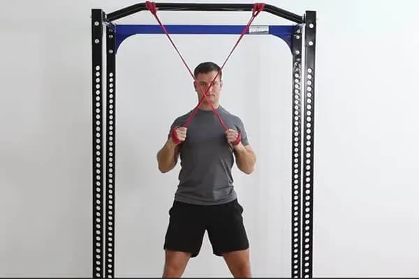 X-Lat Band Pull-Down - Daily Bodyweight Exercises