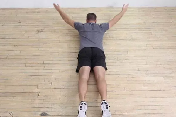 Prone Y Raise - Daily Bodyweight Exercises