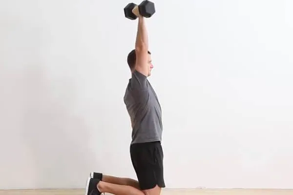 Overhead Dumbbell Pull